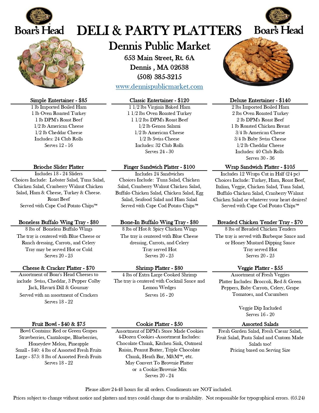 Weekly Ads & Holiday Flyers – Dennis Public Market