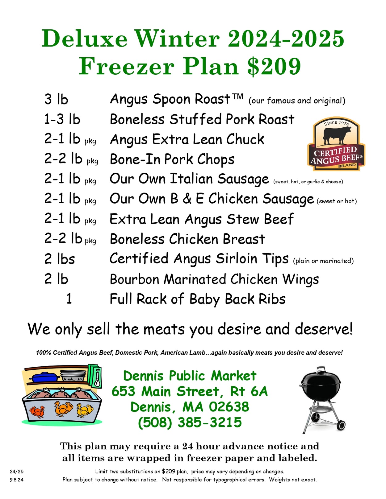 Weekly Ads & Holiday Flyers – Dennis Public Market